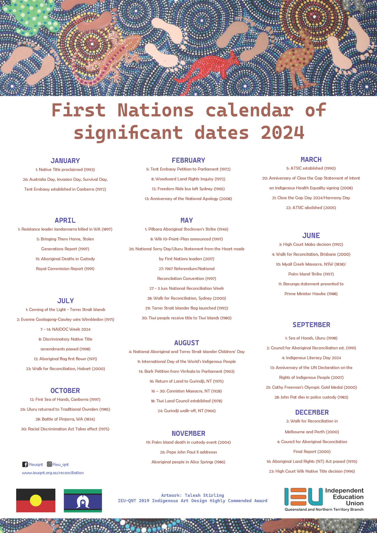 Reconciliation - Independent Education Union - Queensland & Northern ...
