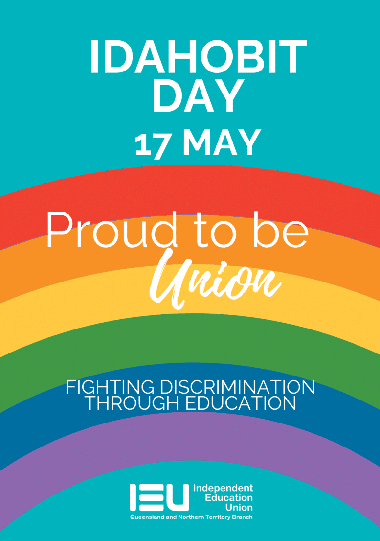 IDAHOBIT Chapter materials - Independent Education Union - Queensland ...