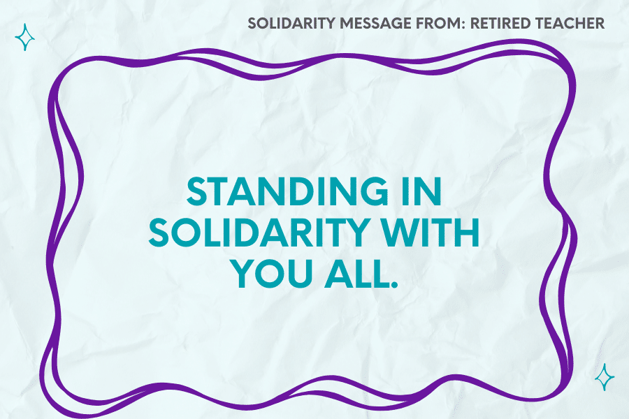 Send a message of solidarity to QTU members - Independent Education ...